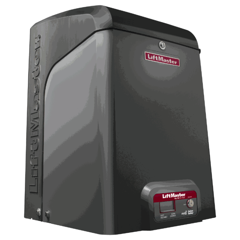 LiftMaster CSL24V High-Traffic Commercial DC Slide Gate Operator with ...